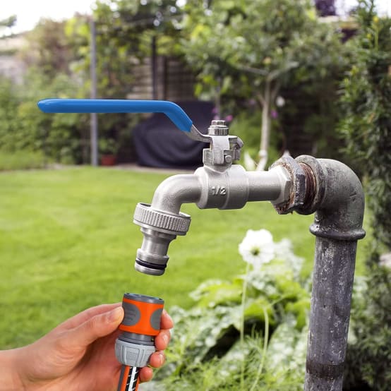 Robinet Exterieur Jardin en Laiton Interface de 2 cm - IntiMeg - Gamm vert