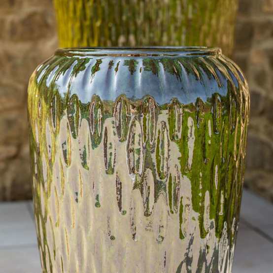 POMPADOUR pot grande taille d'éxtérieur fait maint en terre cuite ...