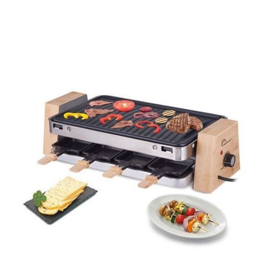 Appareil à raclette 8 personnes 1500w 8388 Little Balance - Gamm vert