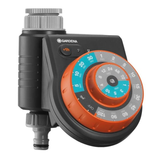 Programmateur d'arrosage GARDENA 1888-35 - Easy Plus - 16 programmes Gardena - Gamm vert