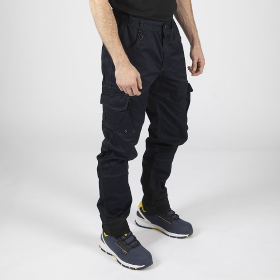 Taille 48 - ANTRAS - PANTALON DE TRAVAIL - 1443 Marine - Gamm vert