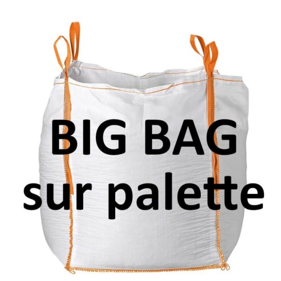 Gravier Zébré 6-12 - VRAC Big-Bag - 1000 kg - Gamm vert