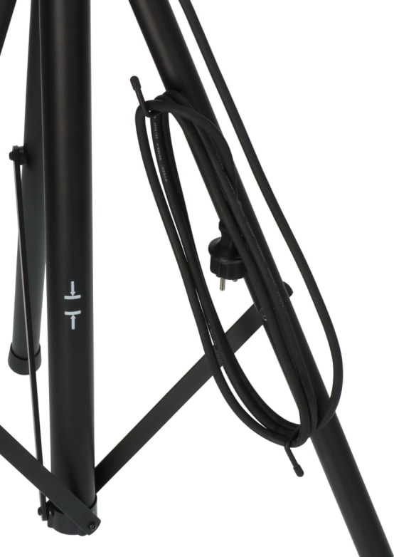 Trépied ST 302 avec support et traverse de fixation noir - HT max 3 m ...