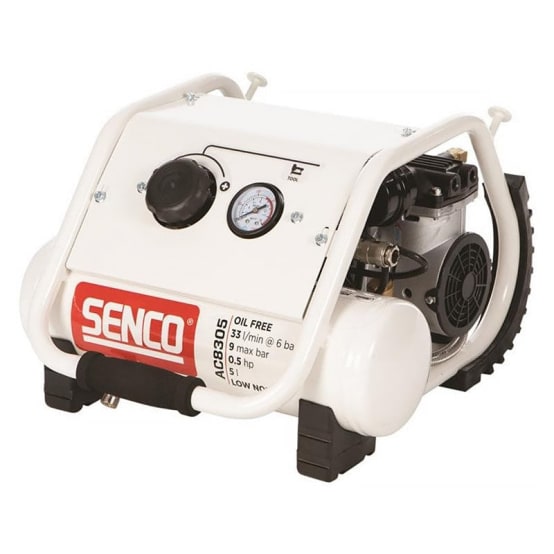 Compresseur sans huile silencieux 5L SENCO AC8305 Senco - Gamm vert