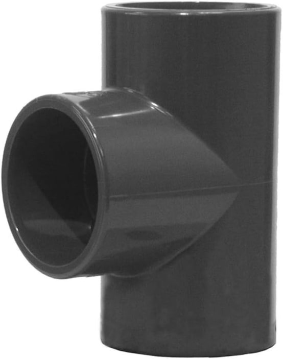 Té PVC pression 90° FFF 32 - Gamm vert