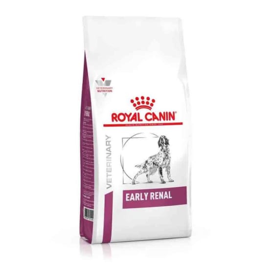 Croquettes chien VETERINARY DOG EARLY RENAL - Royal Canin 2 kg - Gamm vert