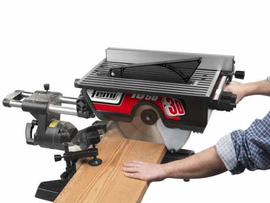 Scies à onglet radiale FEMI avec table supérieure - 1800W Ø 305 mm ...