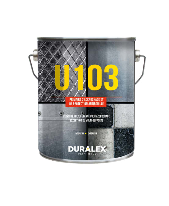 Primaire d'accrochage et de protection antirouille U103 blanc 3L ...
