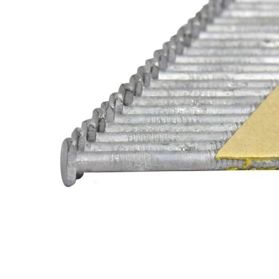 Pointes en bande 34° NORFIX galvanisée à chaud 40 µ minimum annelée ...