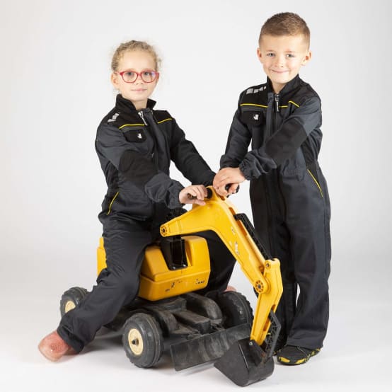 Taille 12A - ARTHUR - COMBINAISON DE TRAVAIL - 2256 Gris , Noir - Gamm vert