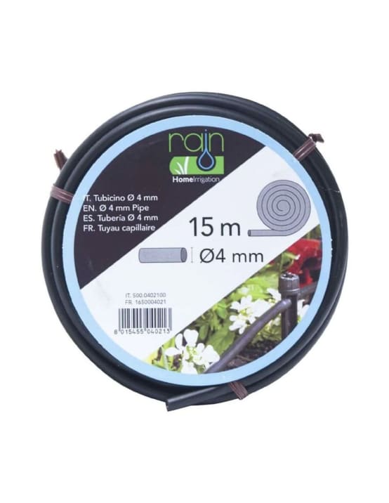 Tuyau Capillaire ø 4 X 6.5mm - 15 Mêtres - Rain - Gamm vert