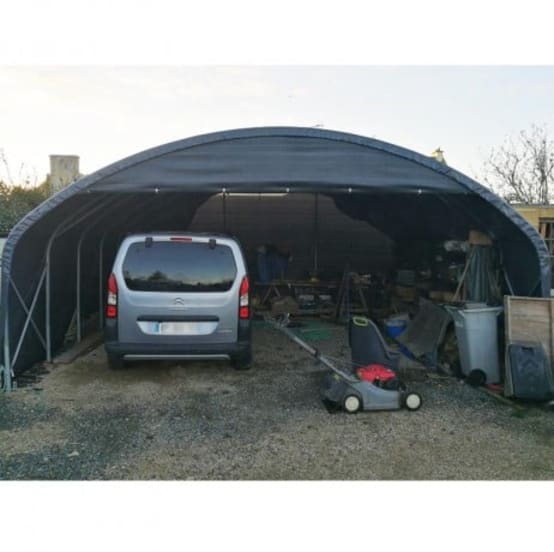 Bâche camion 640 gr/m² - gris anthracite - Long 12 m, Larg 10.50 m ...