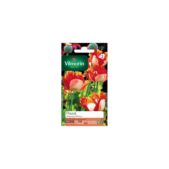 Sachet graines Pavot drapeau danois - Gamm vert