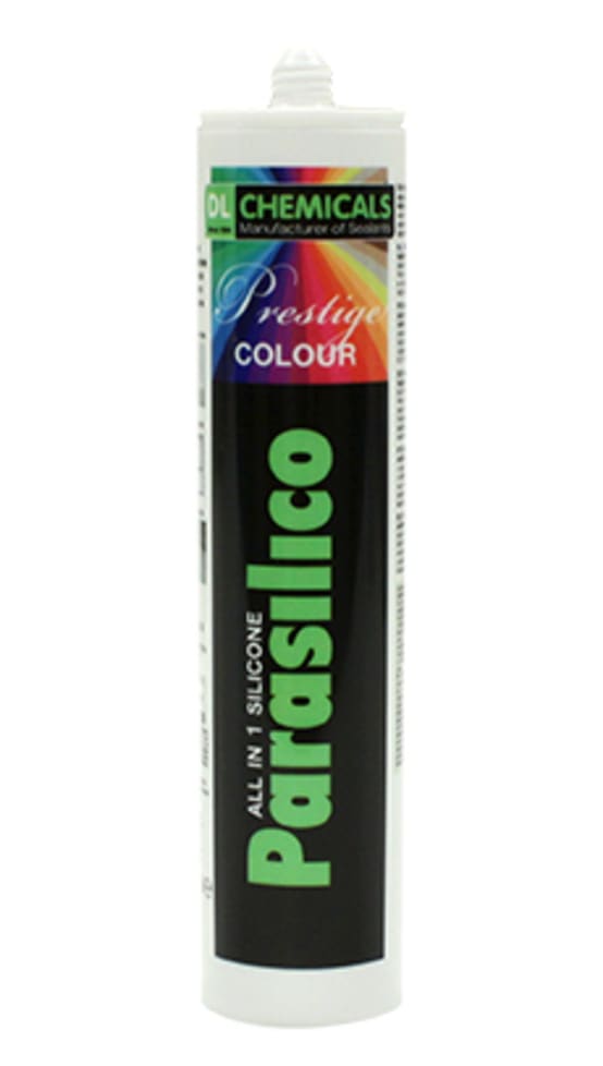 Mastic silicone Parasilico Ral 7002 DL CHEMICALS Prestige Colour - Gris ...