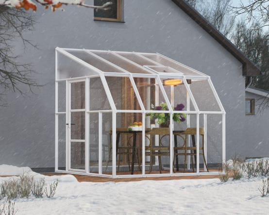 Canopia Véranda Sun Room Blanc 260 X 257 - Gamm vert