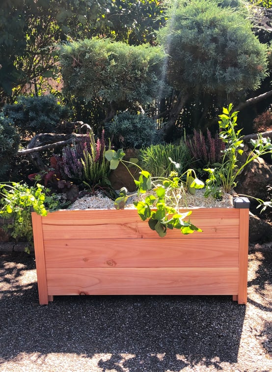 Bac bois Douglas Premium taille M : L40 x l83 x H41 cm - Epaisseur 19mm ...