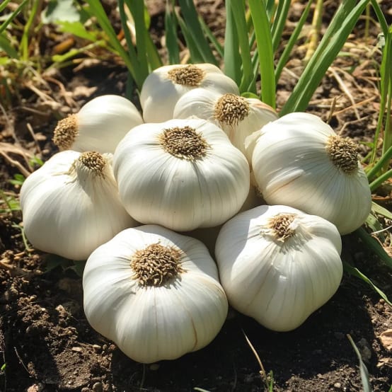 250 Graines d'Ail Blanc - SemiSauvage Permaculture - Gamm vert