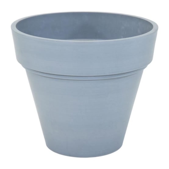 Pot - Mega Collections - Ecostone Planter - ø 41 Cm - H 35 Cm - Gris ...