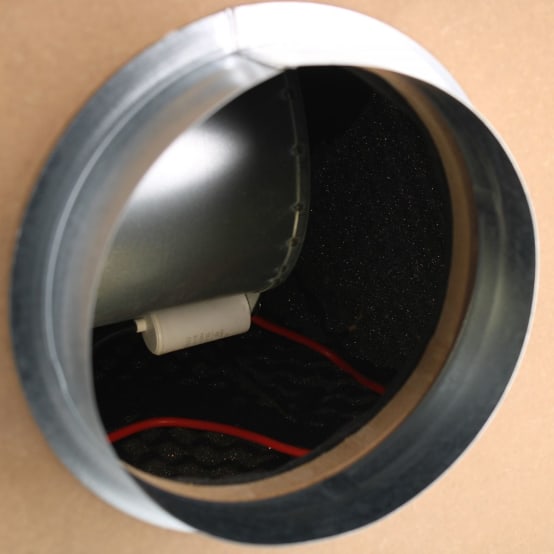 Extracteur caisson insonorisé 3250m3/h - sorties Ø 250mm - Gamm vert