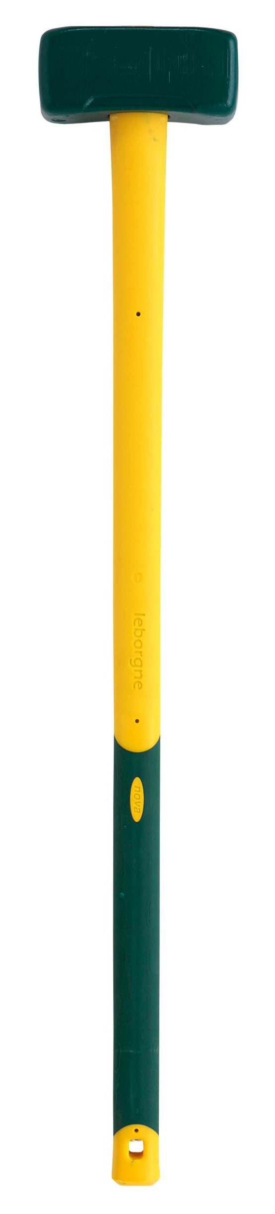 Masse couple 5 kg - manche Novagrip - 90 cm Leborgne - Gamm vert