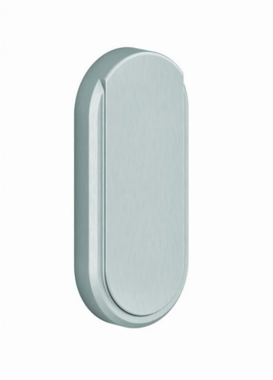 Jeu de rosaces étroites 6454 Vercy AH200 Aveugle BEZAULT inox brossé ...