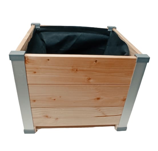 Bac bois Douglas DESIGN L50Xl45XH40cm - Epaisseur 19mm - mon PETIT ...