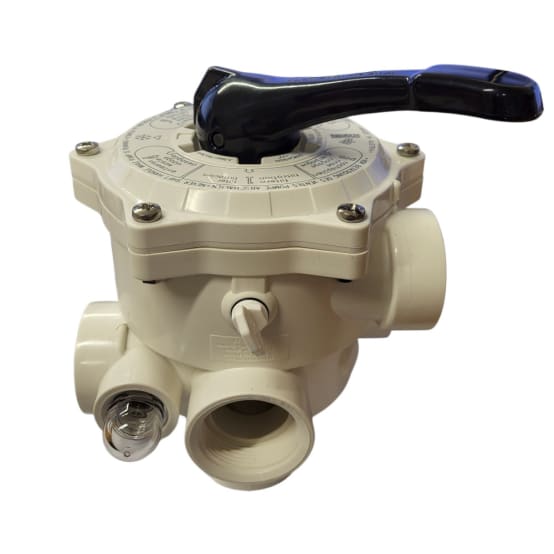 Praher Plastics - Vanne Side V6 1"1/2 ND SM10-3 blanche 100% à visser - Gamm vert