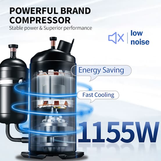 Machine à crème glacée 22-30 L/h, trémie 2x6L, pré-refroidissement, 3 ...