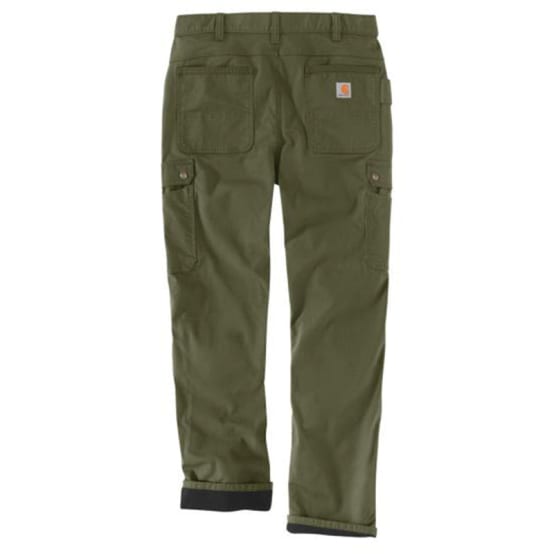 Pantalon cargo doublé polaire RIPSTOP Kaki CARHARTT 105491 - taille W34 ...