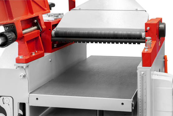 Dégauchisseuse raboteuse 410 mm - 4 000 W - 400 V - triphasé Holzmann - Gamm vert