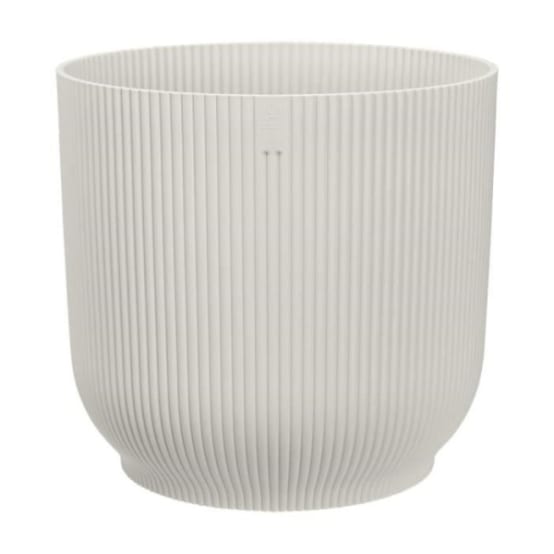 Elho Vibes Fold Pot De Fleurs Rond Roues 35 - Blanc - ø 35 X H 32 Cm ...