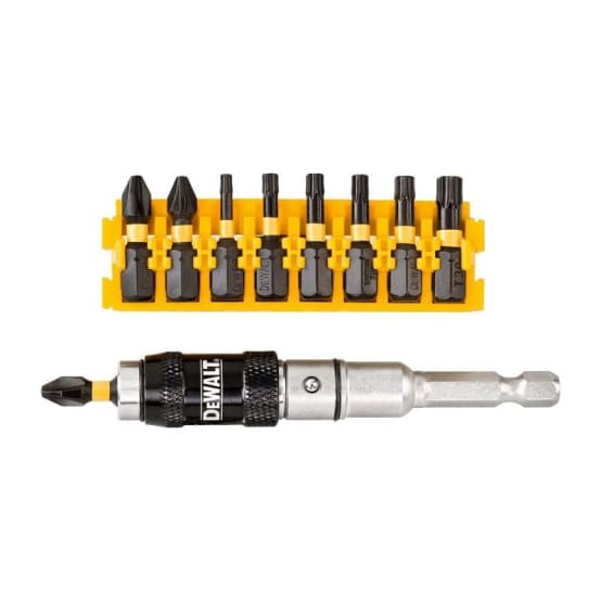Coffret de 10 pièces DEWALT DT70518T-QZ avec porte-embout pivotant ...