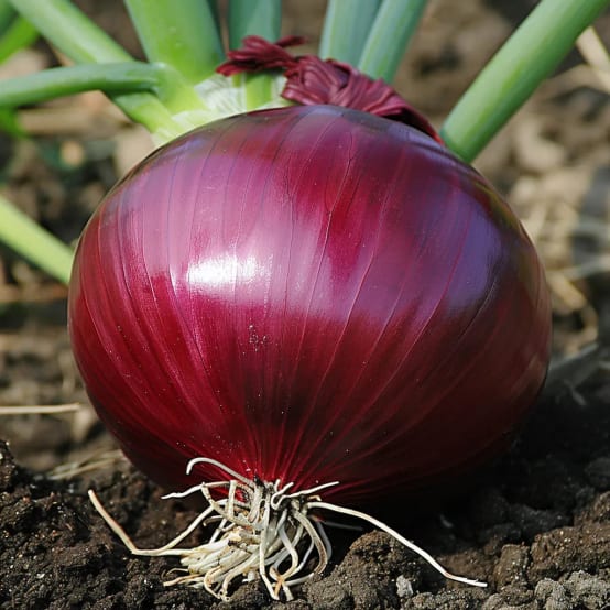 250 Graines d'Oignon Rouge - SemiSauvage Permaculture - Gamm vert