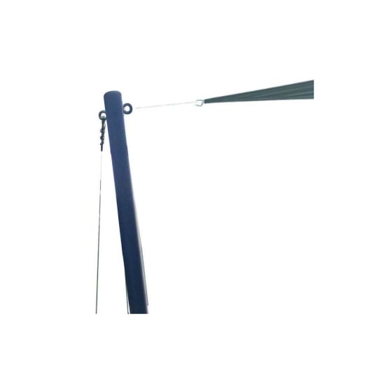 Mat de fixation incliné pour voile d'ombrage - Gamm vert