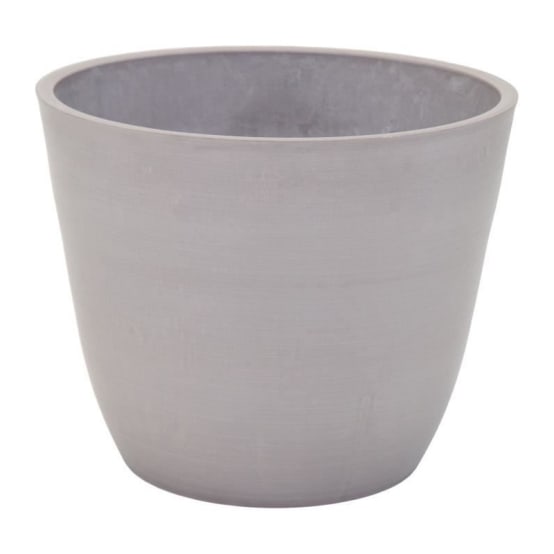 Pot - Mega Collections - Ecostone Egg - ø 31 Cm - H 25,5 Cm - Taupe ...