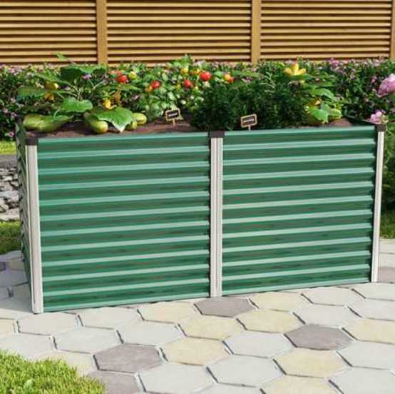 Carré potager Linus 858 – bac de culture Zincalume H 86 cm, Couleur ...