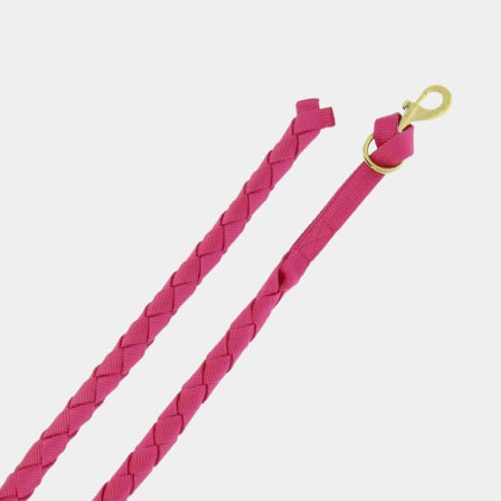 Longe cheval américaine 2,50m Fuschia - Gamm vert