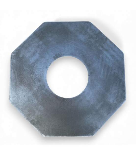 Plaque de cuisson plancha pour braséro AKNOR, acier, 56cm de diamètre ...