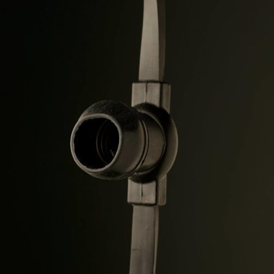 Guirlande guinguette extérieure IP65 10M 10 ampoules 2W plastique blanc chaud 2700K LED câble ...