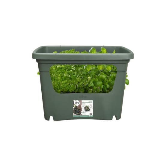Elho - Pot De Fleurs - Green Basics Stack + Grow Large - Leaf Green ...