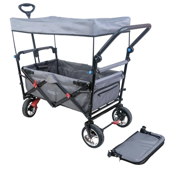Chariot - FUXTEC Smart Cruiser - transport pliable charge 75 kg - Gamm vert