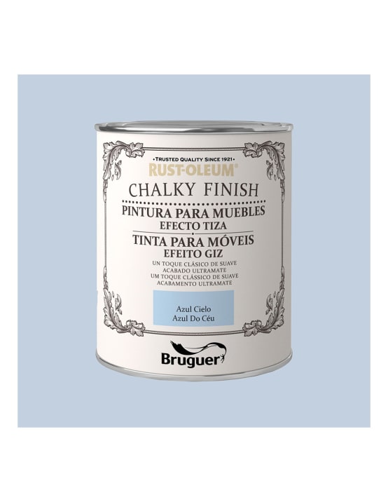Rust-oleum Crayon Finition Bleu Ciel Meubles 0,750l 5397549 Bruguer ...