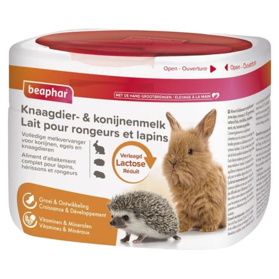 Complément alimentaire Rongeurs et Lapins - Lait maternisé - Beaphar 200 g - Gamm vert