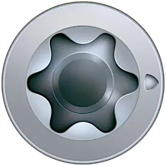 Vis universelle MDF WIROX 4X60 Torx boite de 500 - SPAX - 0441010400605 ...