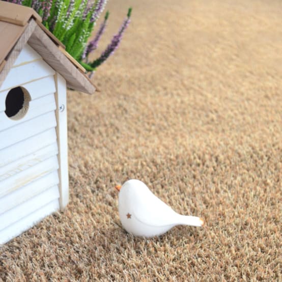 Gazon artificiel Arty Couleur Beige, 20mm, 4m x 25m - Decoweb - Gamm vert