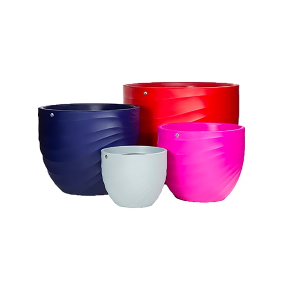 Pot de fleurs rond dune 110l - Gamm vert