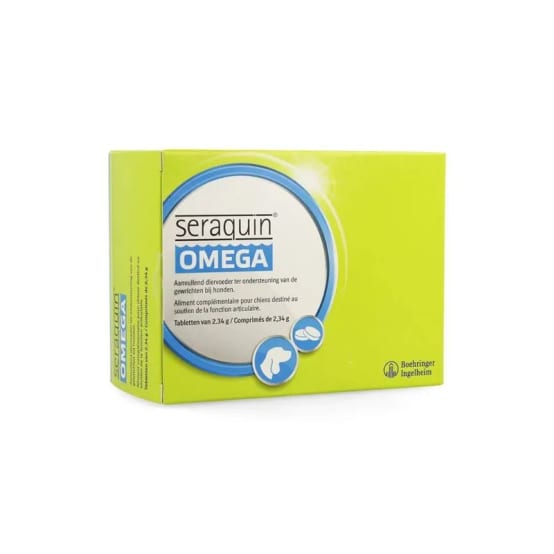 SERAQUIN OMEGA CHIEN - BOEHRINGER 400 comprimés - Gamm vert