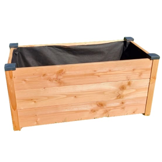 Bac bois Douglas Premium taille XL : L50 x l80 x H48 cm - Epaisseur ...