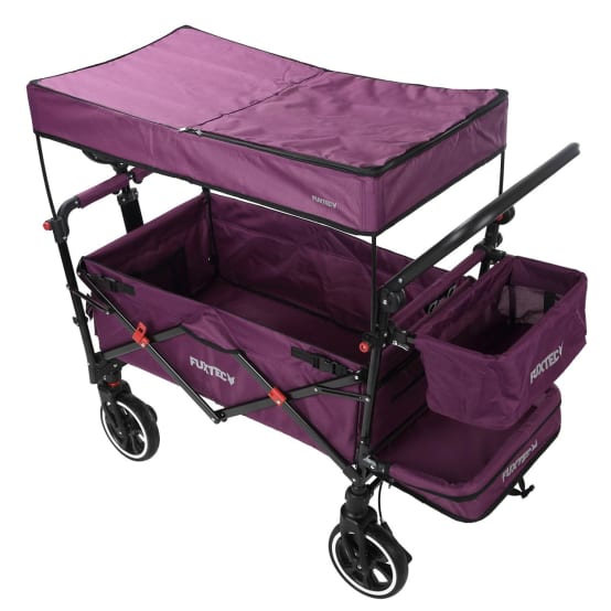 Chariot - FUXTEC Premium Cruiser - transport pliable charge 75 kg ...