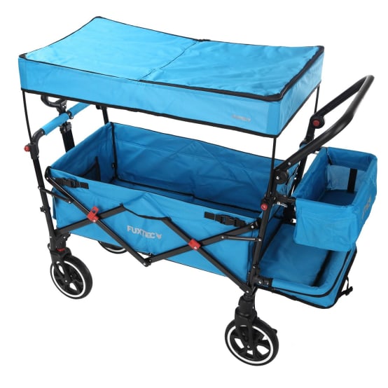 Chariot - FUXTEC Premium Cruiser - transport pliable charge 75 kg ...